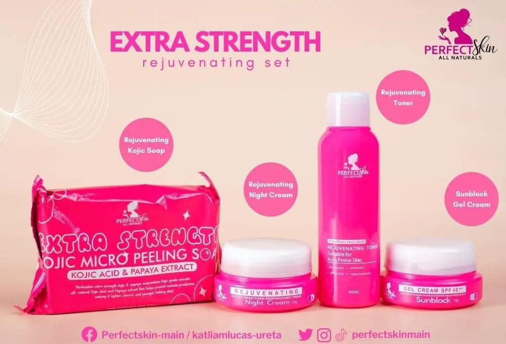 PERFECT SKIN REJUVENATING SET, Perfectskin Sunscreen 50g [ORIGINAL ...