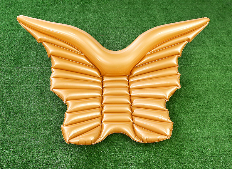2022Ins Angel Wings Floating Row Floating Bed Mount Water Supplies Pool ...