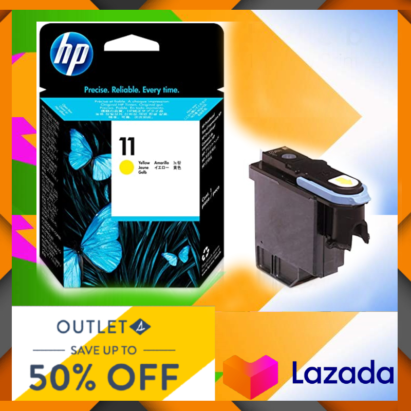 HP 11 Yellow Printhead,(C4813A) Original Cartridge Printer inks | Lazada PH
