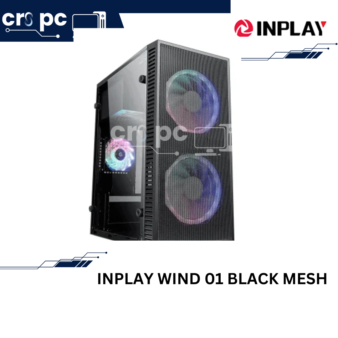 INPLAY WIND 01 BLACK MESH FRONT | Lazada PH