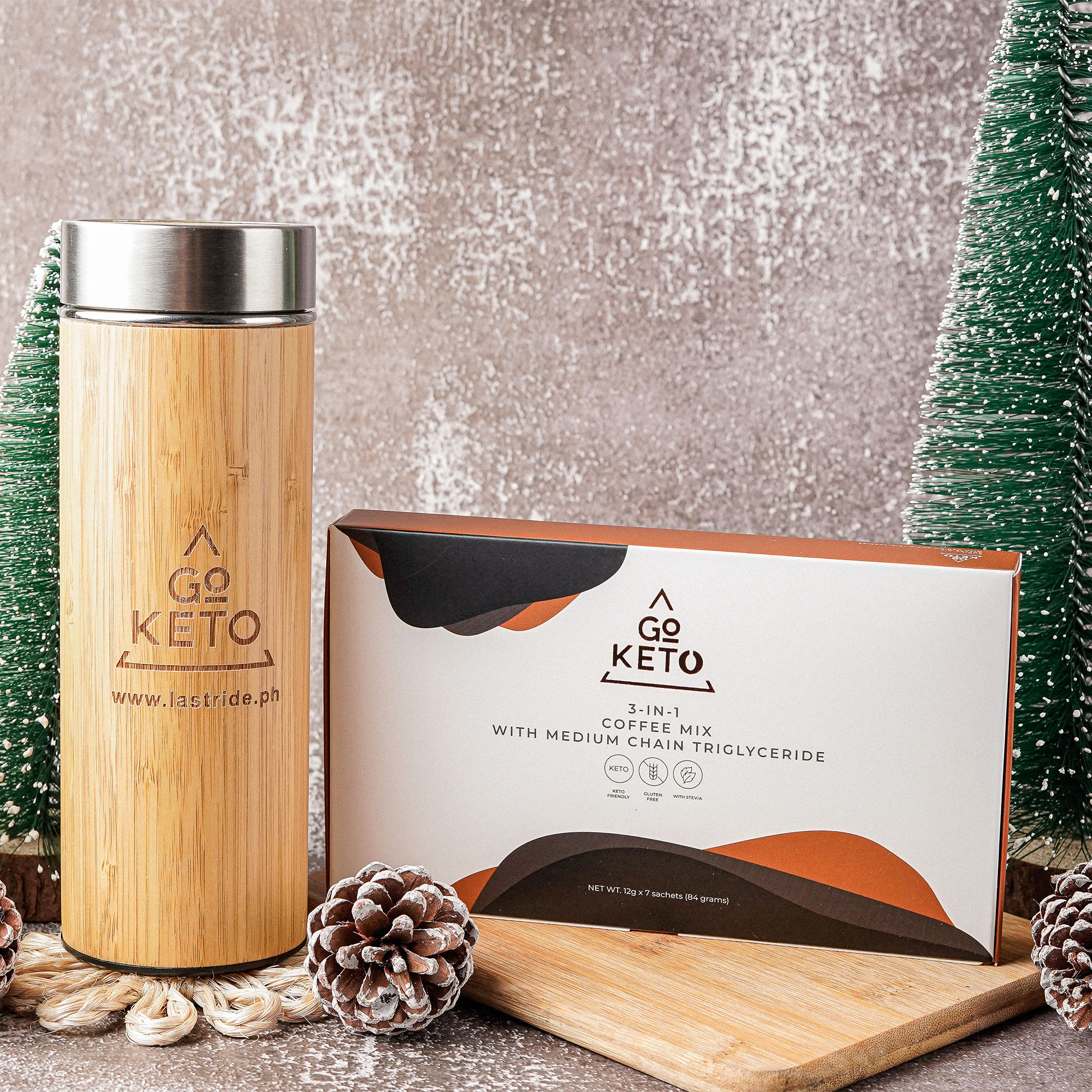 GoKeto 3 in 1 Slimming Coffee Mix with MCT Low Carb Keto Friendly, Keto ...