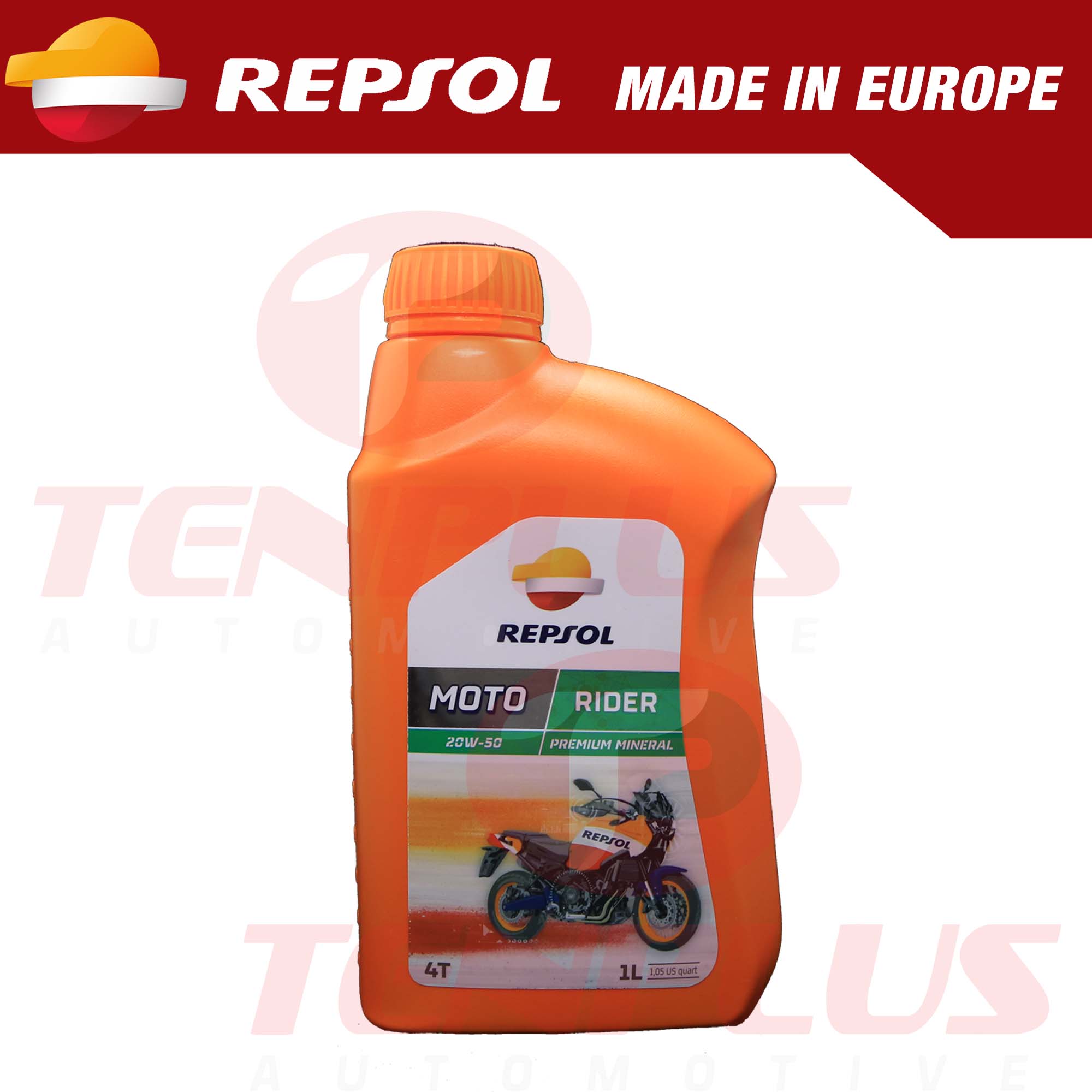 Repsol Moto Rider 4T 20W50 1L | Lazada PH