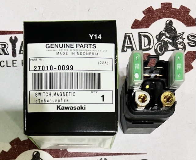 KAWASAKI NINJA 300 400 650 VERSYS 650 X-300 STARTER RELAY SWITCH ...