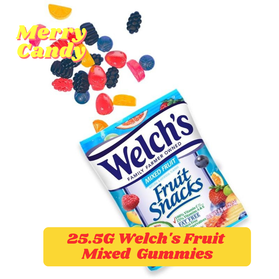 25.5G Original Welch's Fruit Mixed Snacks Gummies | Lazada PH