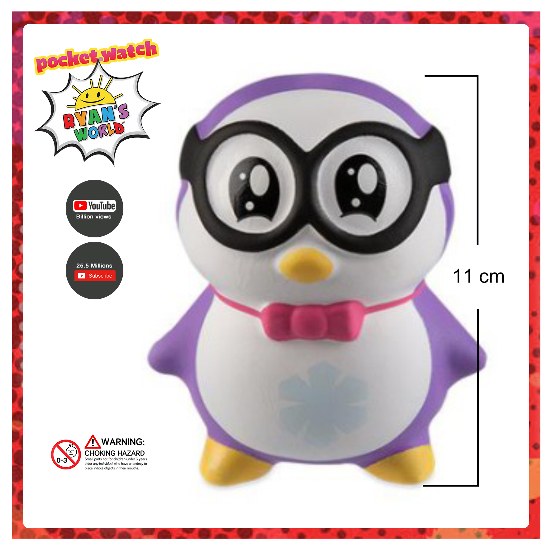 Ryan's World Mega Peck Soft & Slow Rise Squishies Sold by Keywest ...