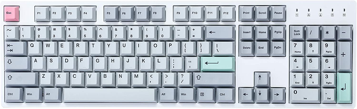 PinkleHub | HK Gaming Dye Sublimation Keycaps | Cherry Profile | Thick ...