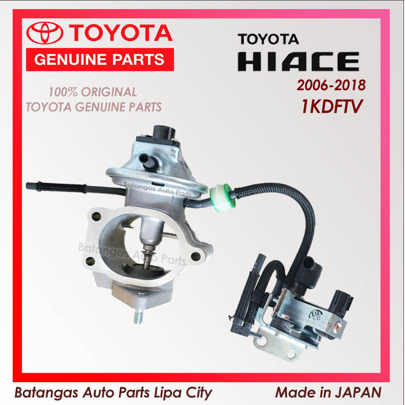 TOYOTA GENUINE PARTS EGR VALVE HIACE 3.0 1KD 25800-30150 | Lazada PH