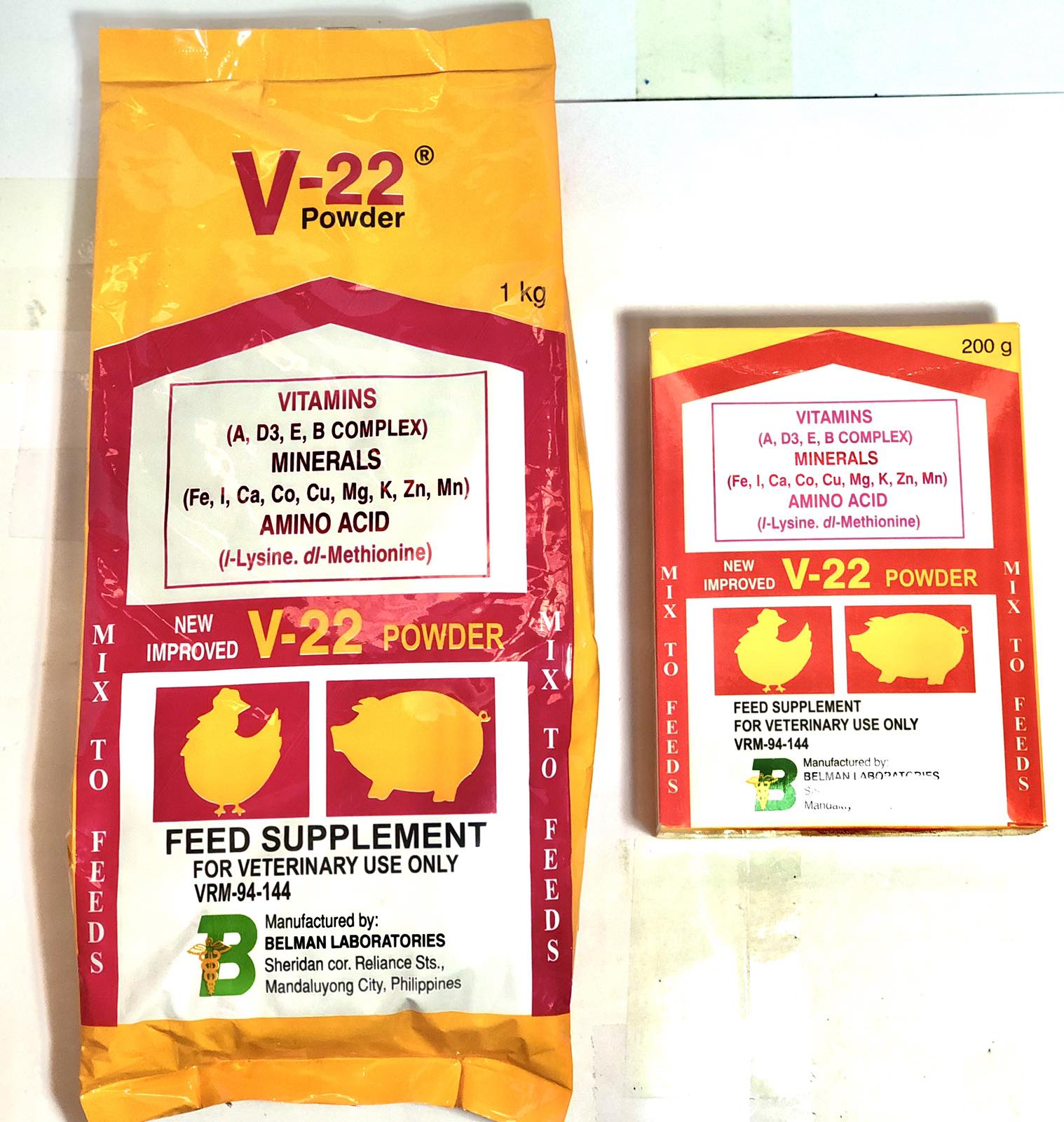 [JWR AGRIVET] PROMO- V-22 POWDER 1000G + V-22 2OOG / PARA SA MANOK ...