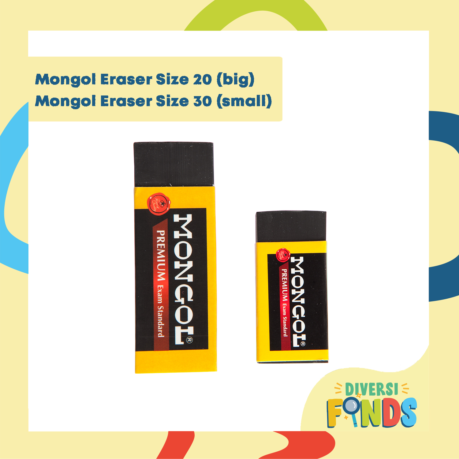 Mongol Eraser - Black Color Premium - Size B20 and B30 | Lazada PH