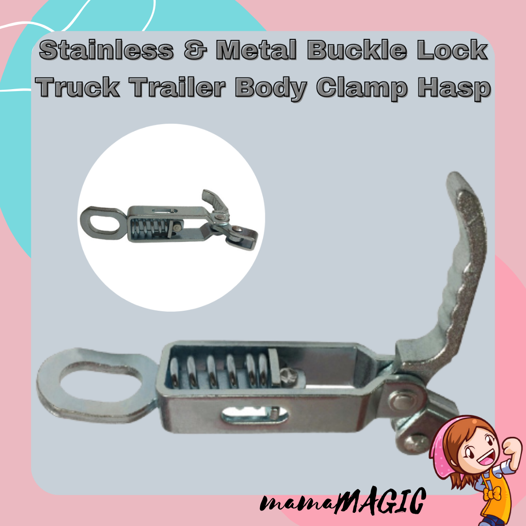 Stainless & Metal Buckle Lock Fastener Latch Catch Lockable Truck ...