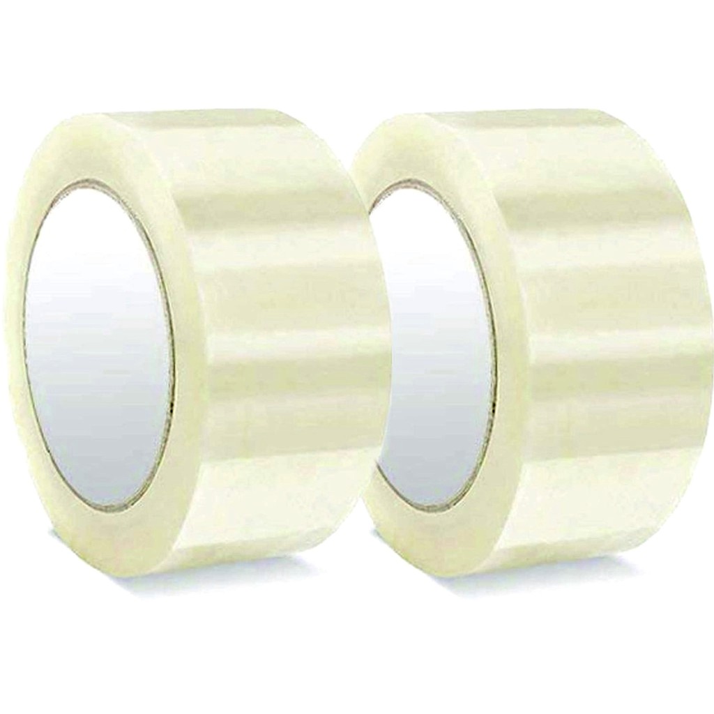 Packaging Tape 100 Meters/200Meters x 2 inches Clear / Tan / Packing ...