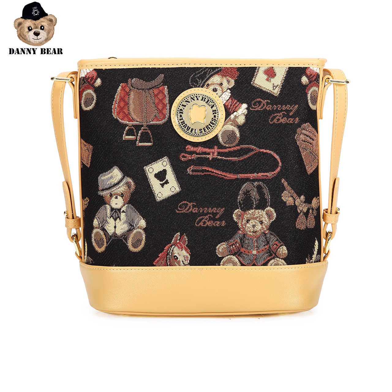 Danny Bear bag women's messenger small new 2022 bear DKB0115192 | Lazada PH