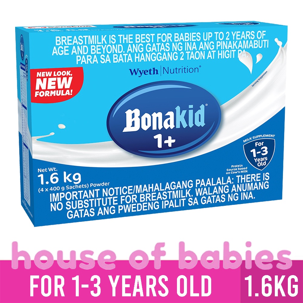 BONAKID 1.6kg 1-3 Years Old Milk Supplement | Lazada PH
