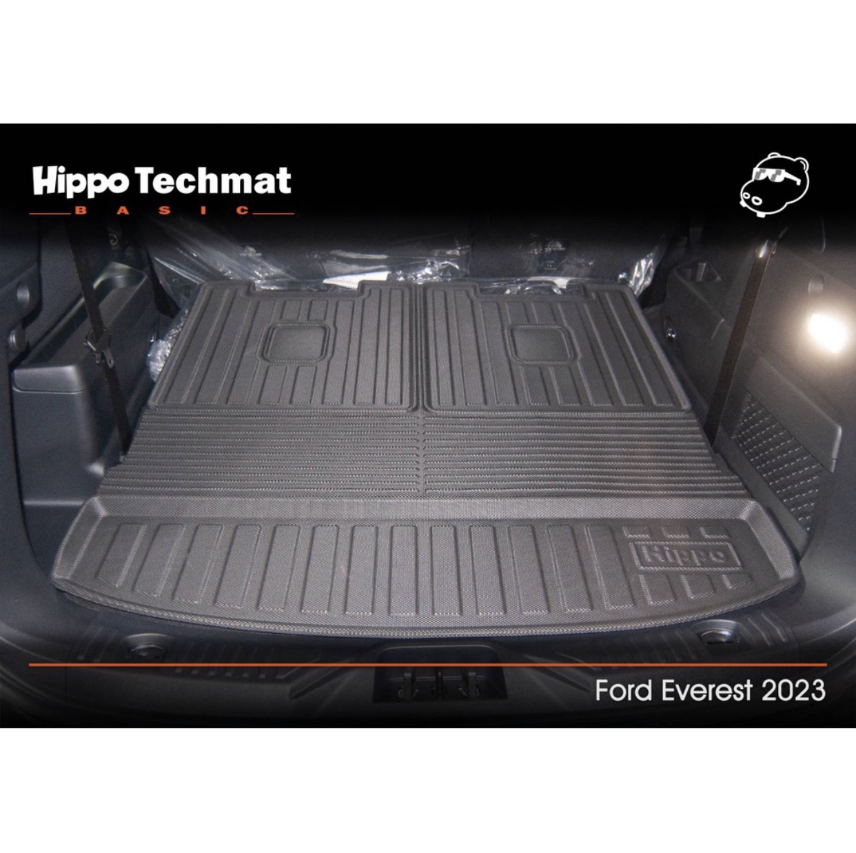Ford Everest 2023-2024 Hippo Techmat V2 Deep Dish Matting | Lazada PH