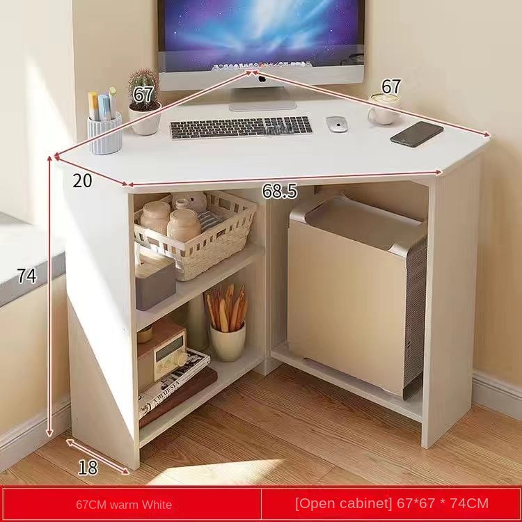 Triangular learning desk corner corner office wall corner corner corner ...