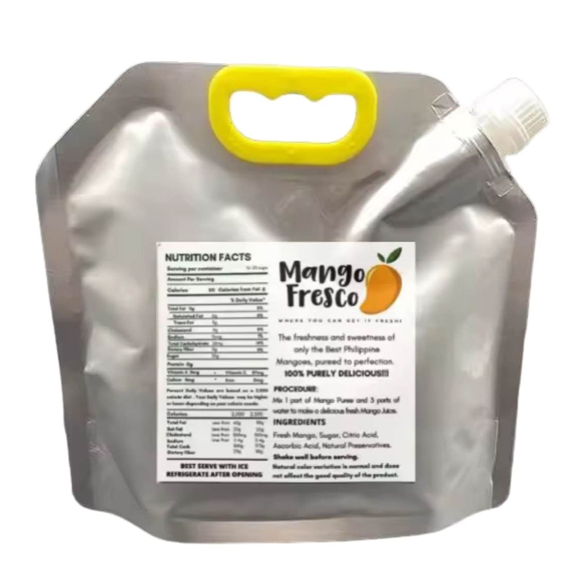 Mango Puree 5kg Aluminum pack | Lazada PH
