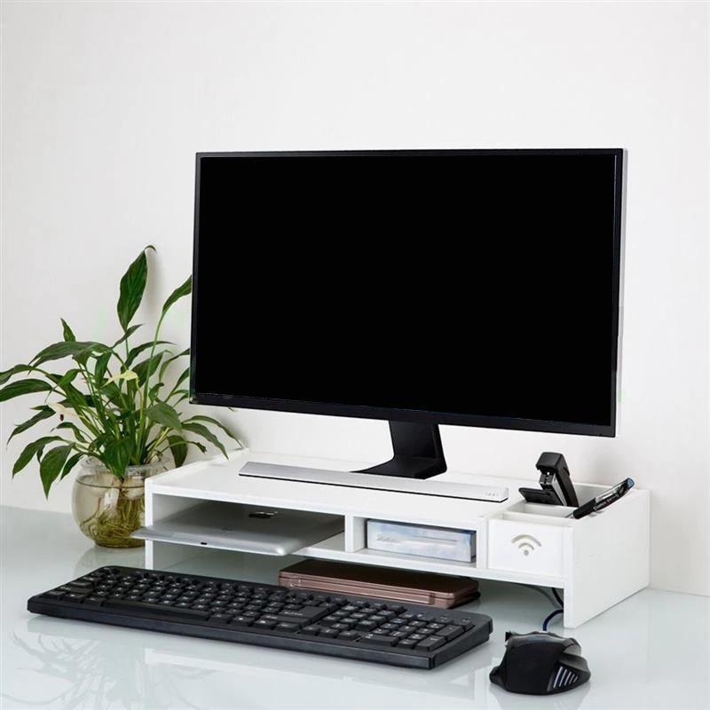 𝐖𝐢𝐧𝐭𝐨𝐩 Monitor Stand Riser Printer Computer Laptop Stand Holder With ...