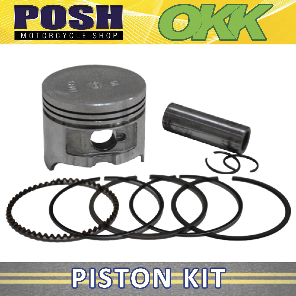 OKK LIFAN 110 Piston Kit [STD / 0.25 / 0.50 / 0.75 / 1.00] (Piston ...