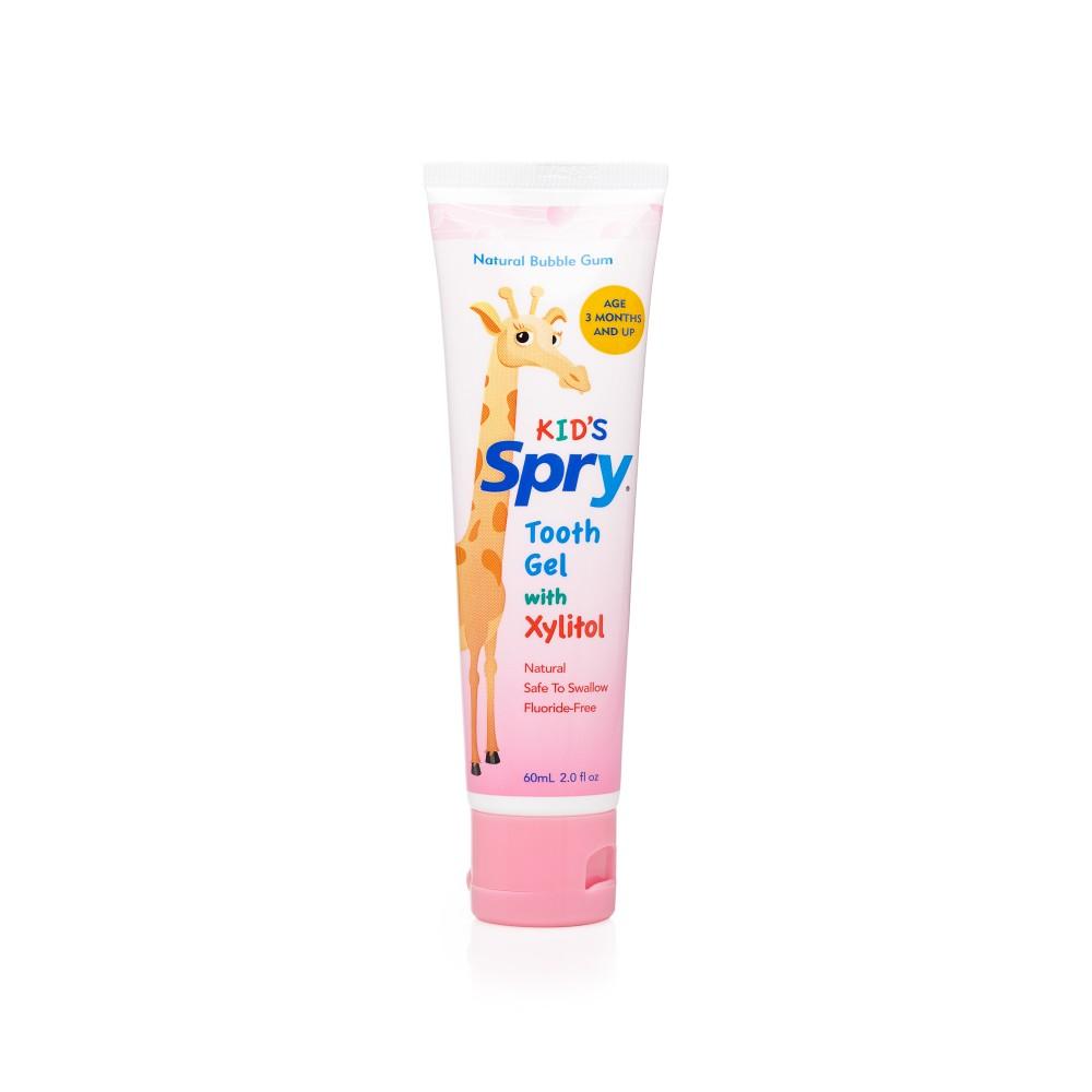 Spry All Natural Kids Fluoride Free Toothpaste Tooth Gel with Xylitol ...