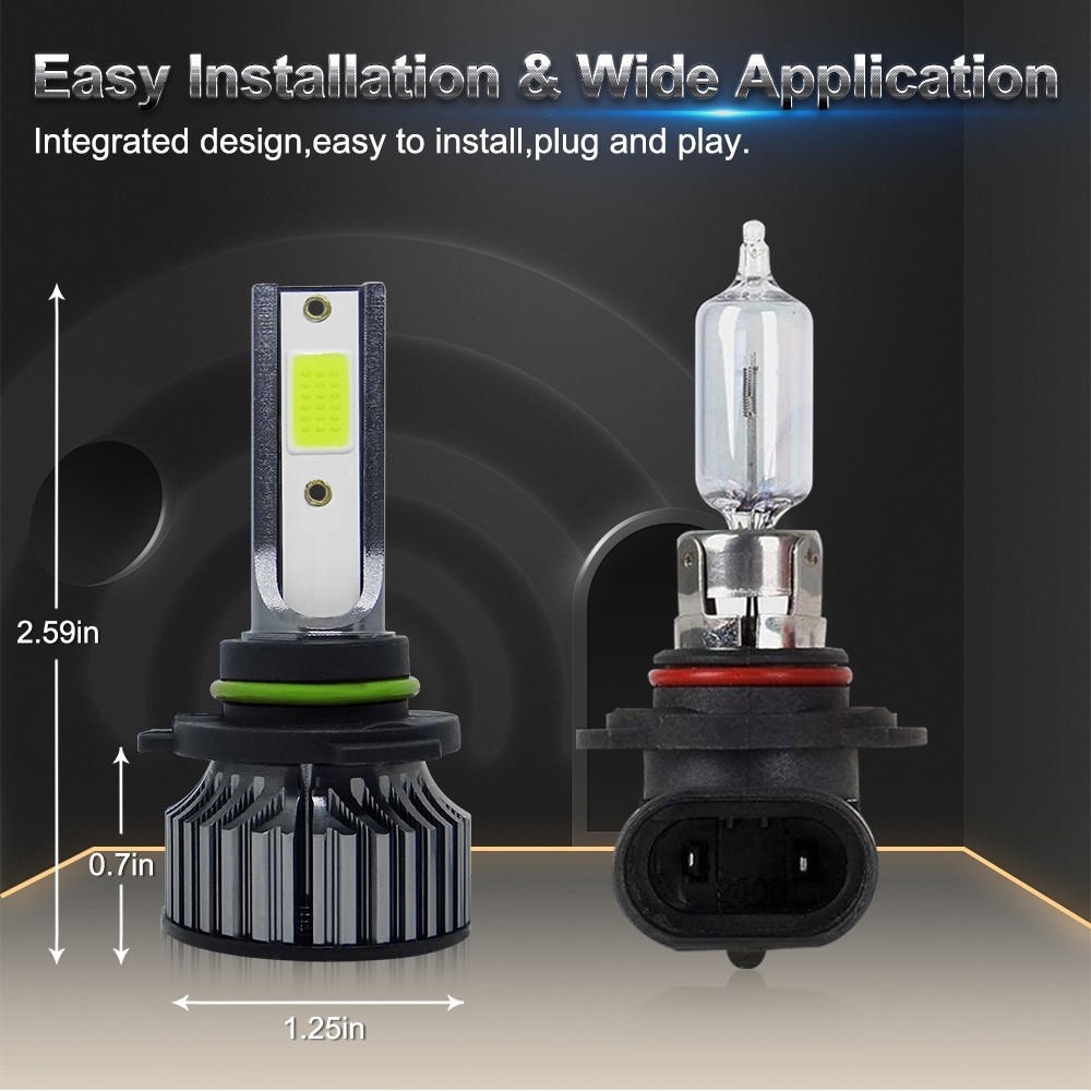 NEW 2pc For Toyota Vios NCP150 ( E J Spec ) 6000k LED Headlamp ...