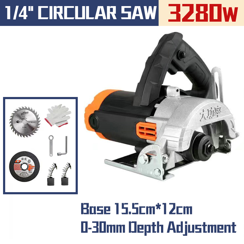 4 Inch Electric Circular Saw Multifunctional Cutting Machine 220V Metal ...