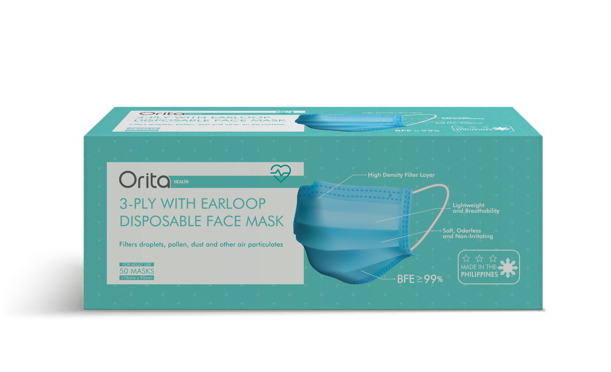 ORITA Disposable Face Mask with Earloop 1pc | Lazada PH