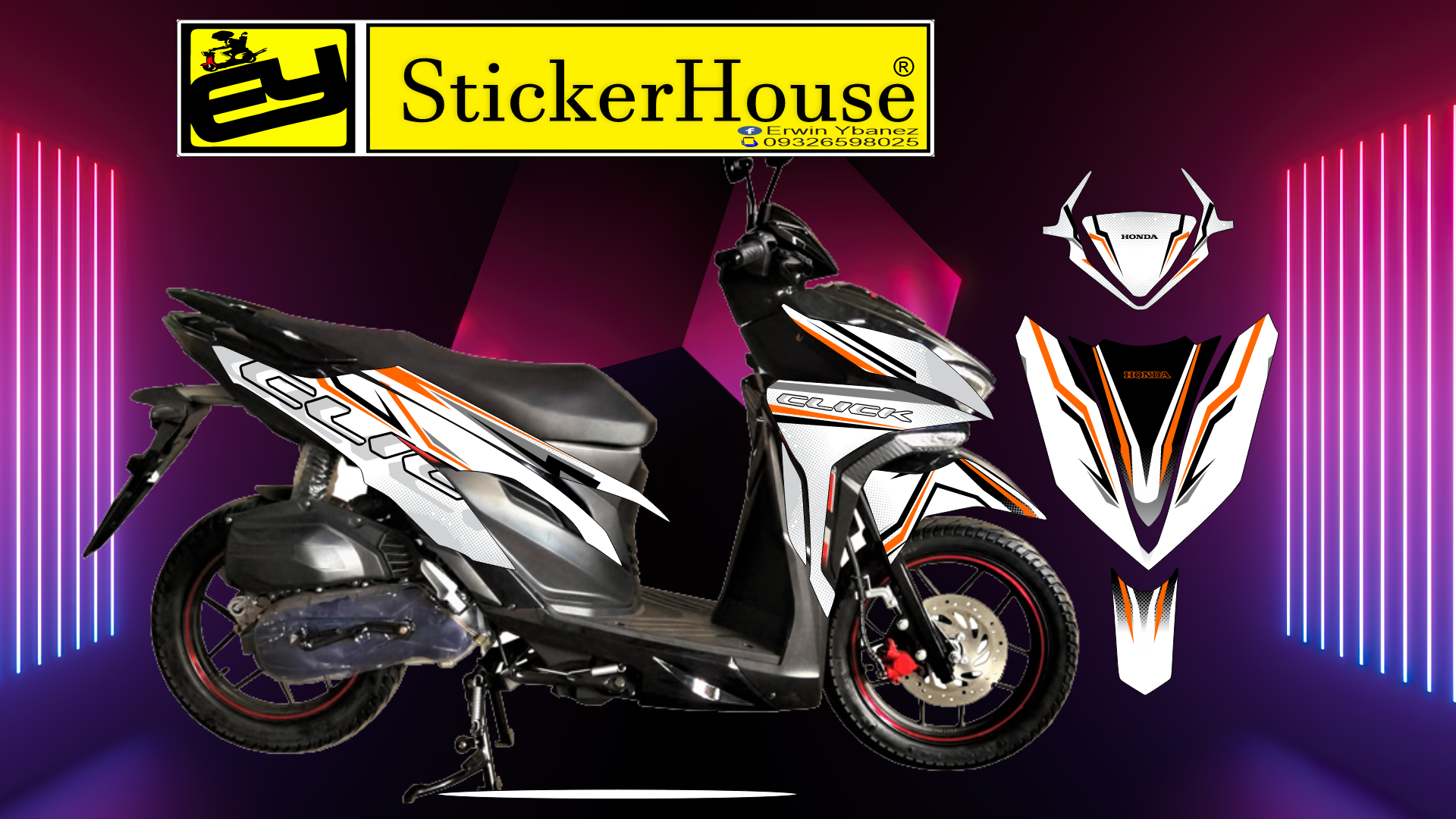 Motorstar Easyride 150CL Decals Laminated | Lazada PH