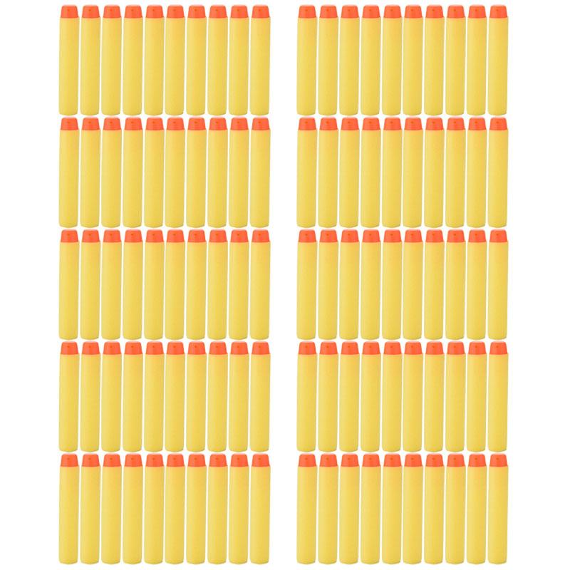 100 X Refill Darts Bullet With Hole for Nerf Elite Series Blaster ...