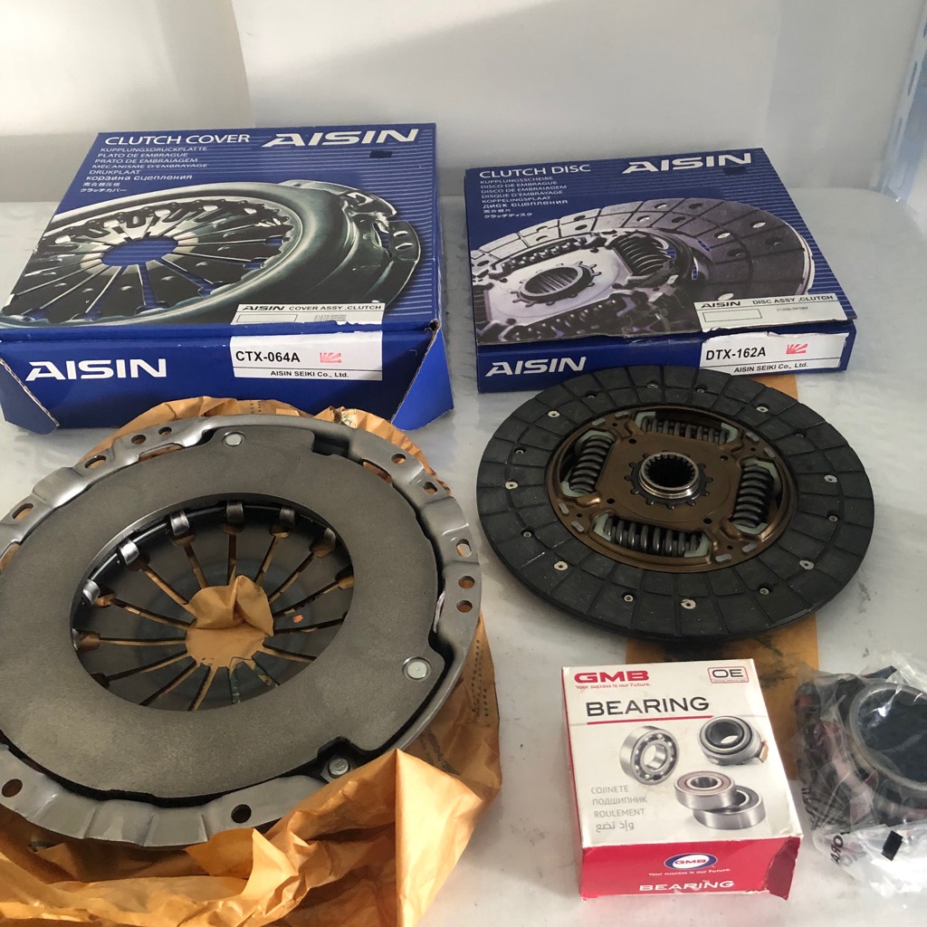 ORIGINAL/GENUINE AISIN CLUTCH SET FOR TOYOTA INNOVA/HILUX J/HILUX FX/ HILUX SINGLE CAB 2.5 ...