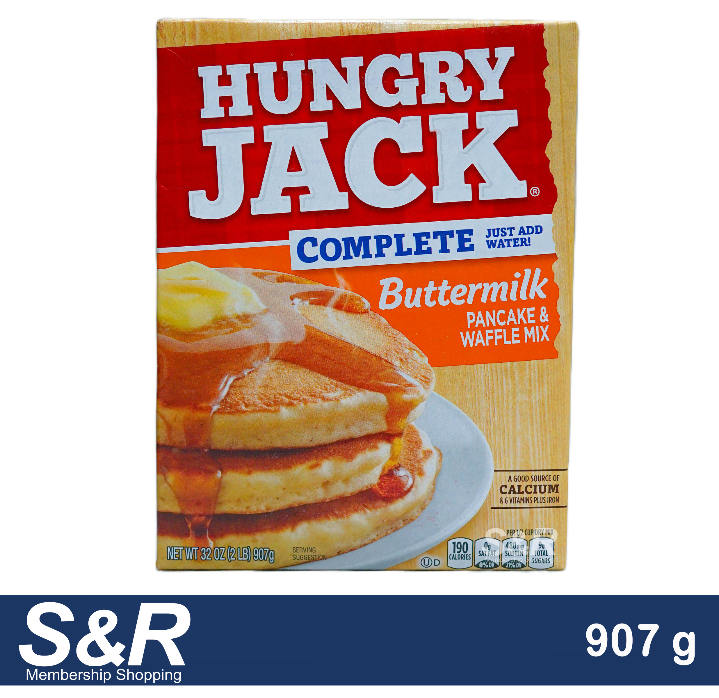 Hungry Jack Complete Buttermilk Pancake & Waffle Mix 907g | Lazada PH