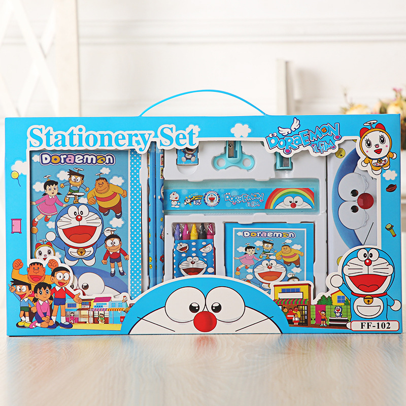 12 in 1 Stationery Set Boy and Girl Design For Kids School Supplies Set ...