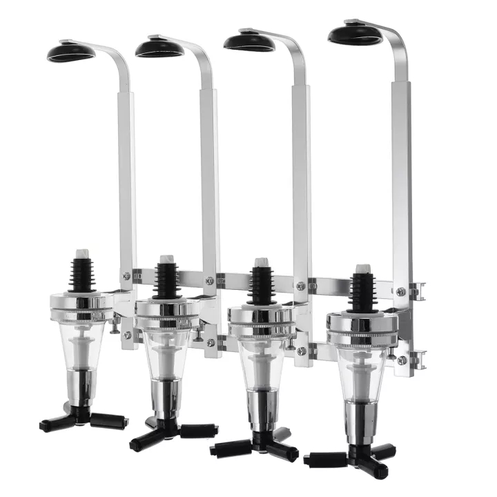 【4/6 Bottles】Alcohol Dispenser Wall-mount Liquor Dispenser Hanging Wine ...
