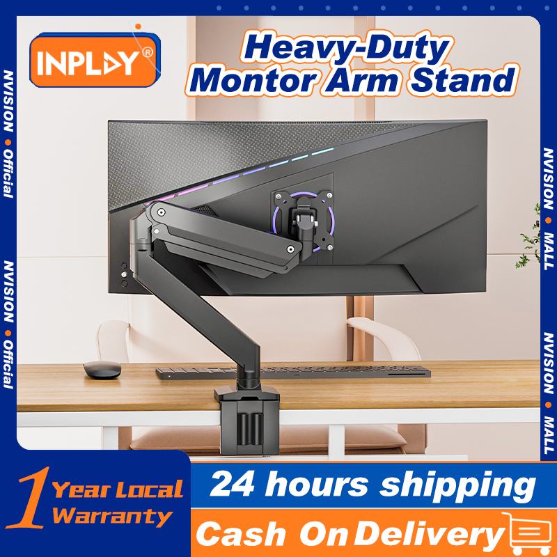 Single Monitor Stand Monitor Mount 32 Inches Articulating Gas Spring ...