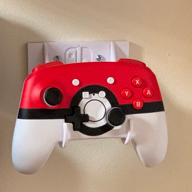 Nintendo Switch Controller Wall Mount Nintendo Switch Controller Mount ...
