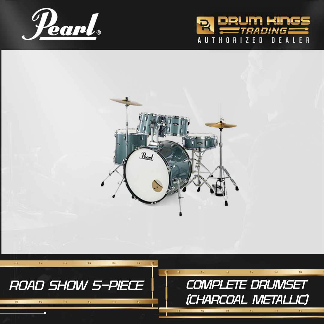 Pearl Roadshow 5-Piece Drum Set with Hardwares & Cymbals | Lazada PH