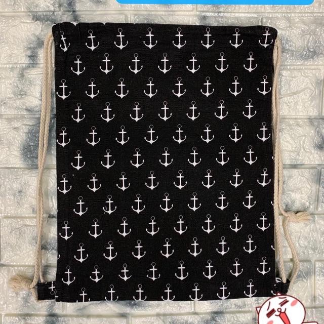 Canvas Drawstring Bag Back Pack String Bag Fashion Design Casual bag ...