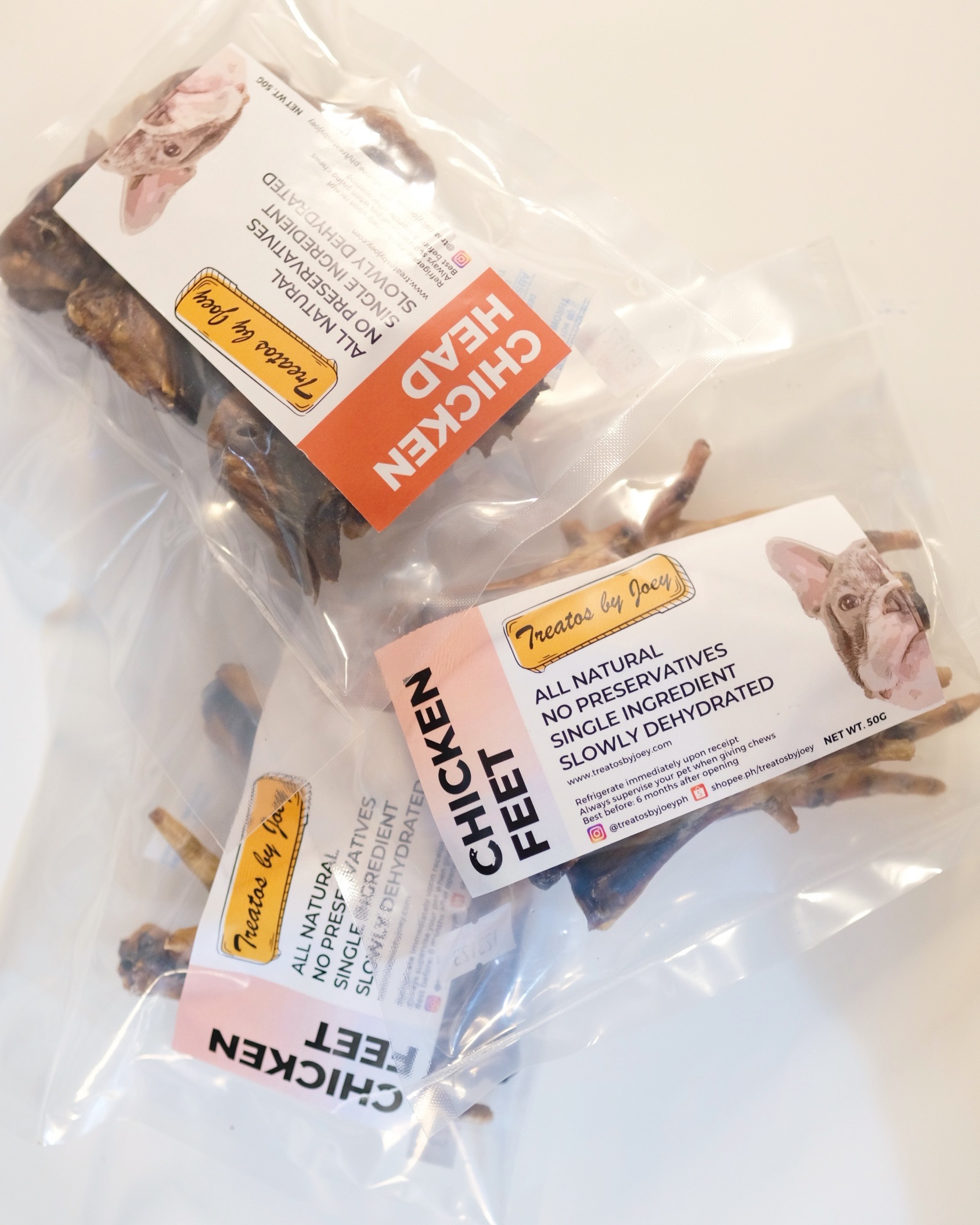 STINKY Chicken Feet Chicken Head All Natural Dehydrated Chews | Lazada PH