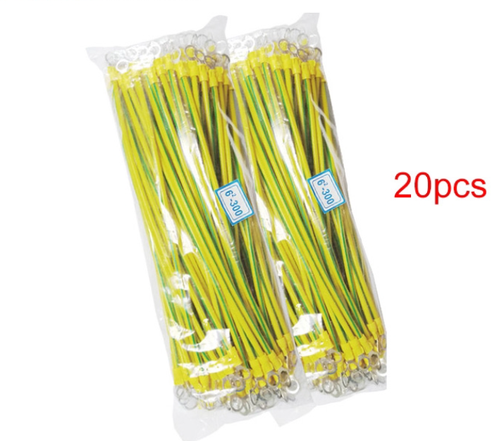 solar panel grounding wire cable 30cm length aperture 8mm cable 6mm2 ...