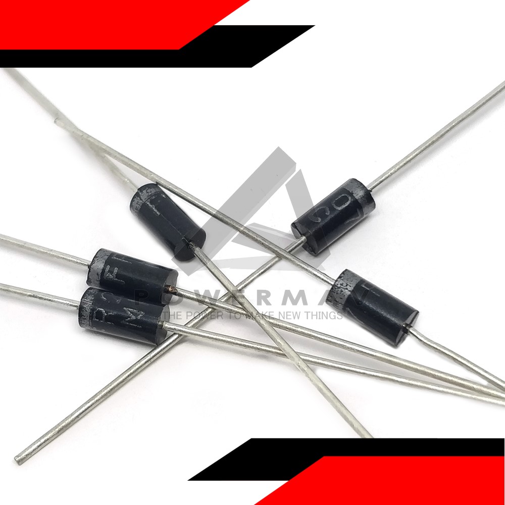 5pcs original FR207 Diode DO-41 Rectifier Diode 2A 1000v Rectifier ...