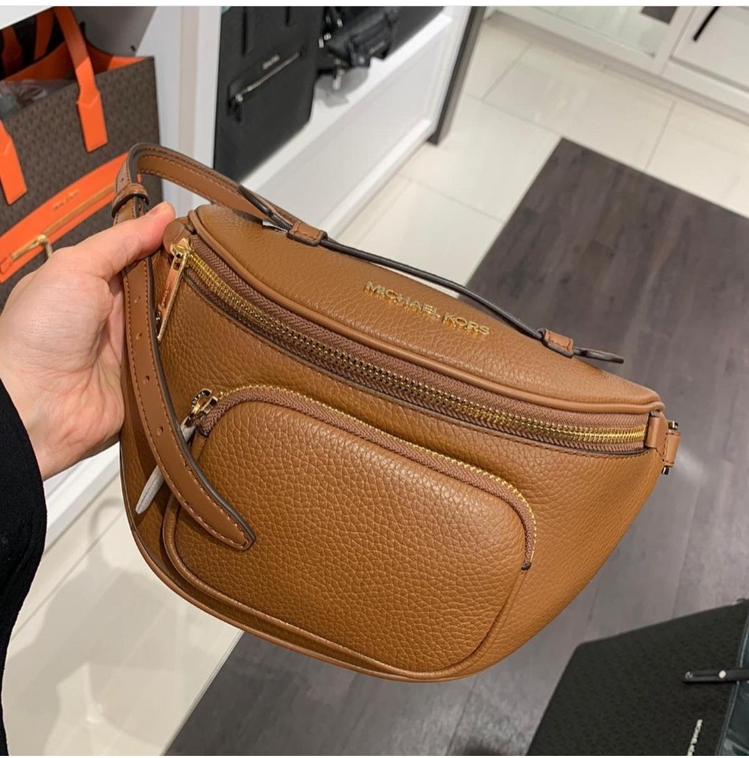 Original Michael Kors Erin XS Erin Waist Pack in Signature Coated ...