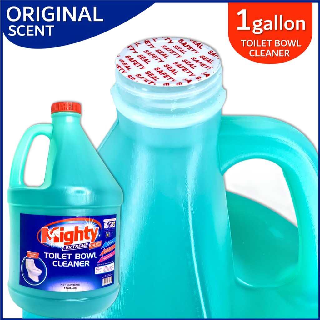 Mighty Extreme Toilet Bowl Cleaner Original 1 GALLON - (TBC Blue GALLON ...