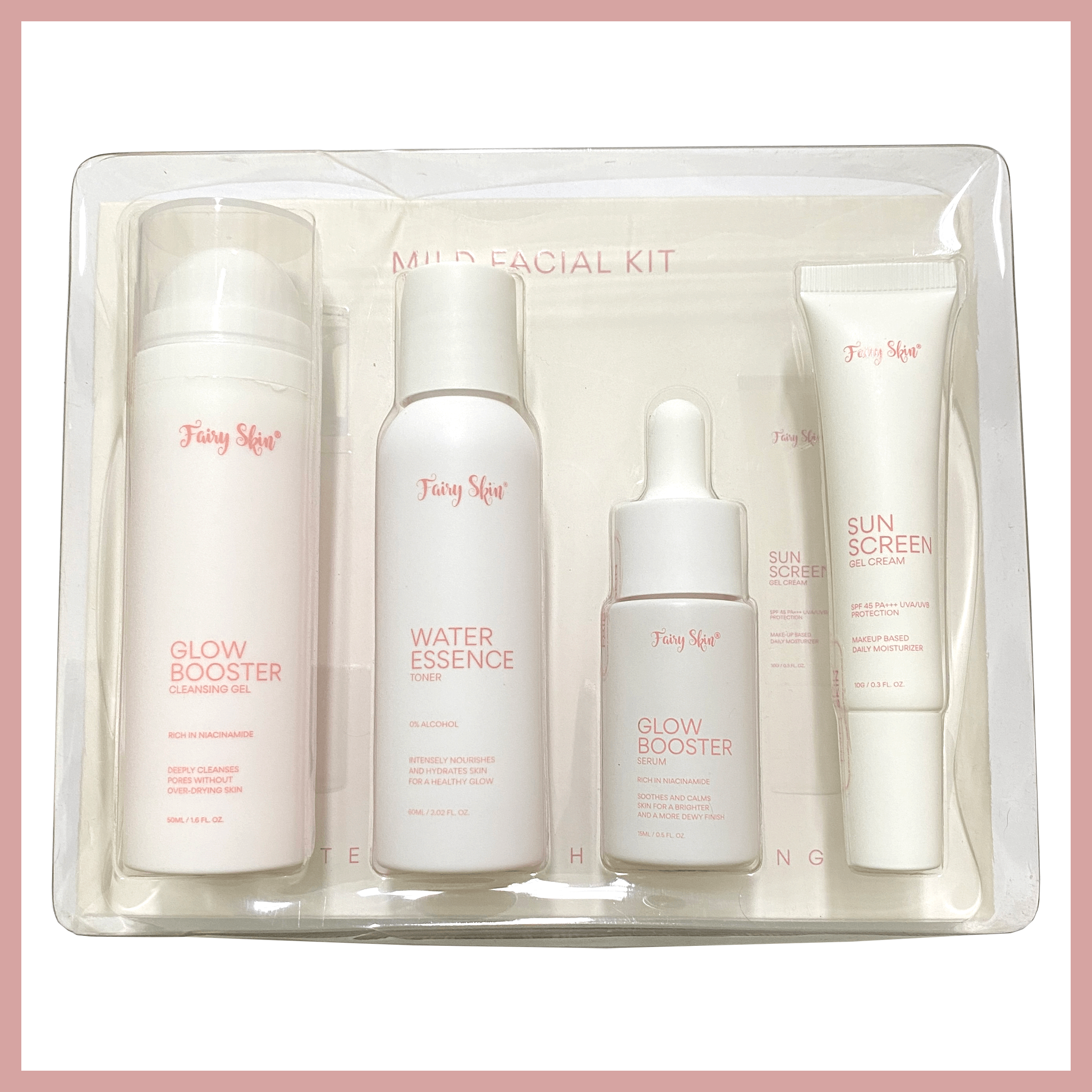 FAIRYSKIN DERMA FACIAL SET ORIGINAL WITH FREEBIES, BUY 2 SETS AND GET FREE COTTON PADS, Fairy ...