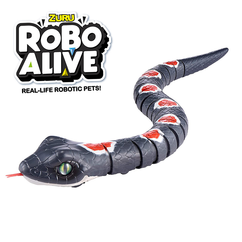2022 Zuru Robo Alive Slithering Crawl Snake Lurking Lizard Dinosaur ...