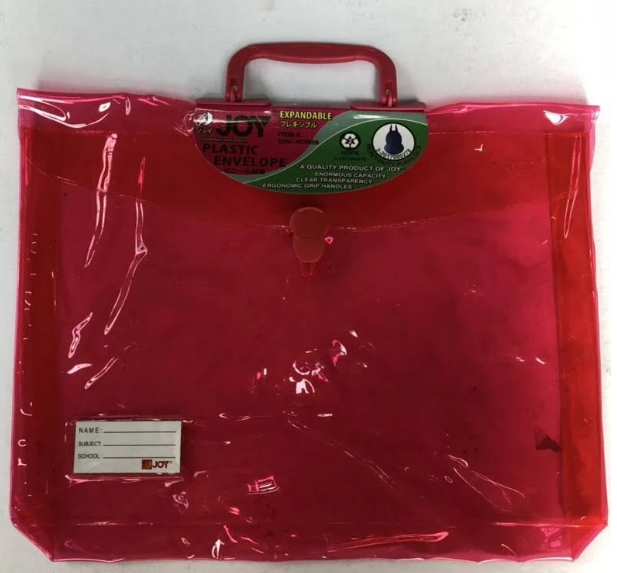 UGH Expandable Plastic Envelope Push Lock Long with Handle | Lazada PH