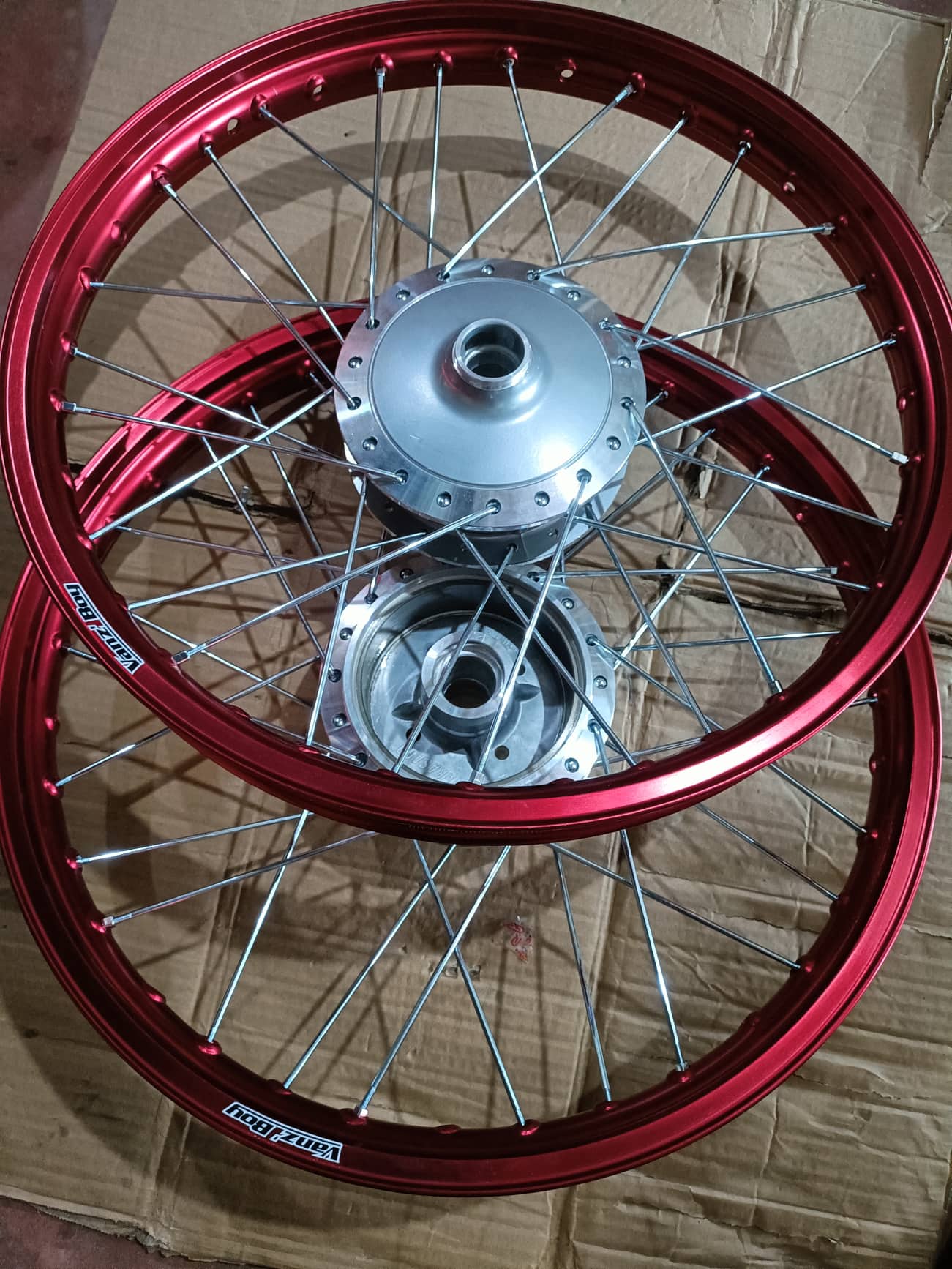 RIM SET CT100(bajaj)VANZBOY RIM/TAKASAGO RAYUS(TAKASAGO HUB) | Lazada PH