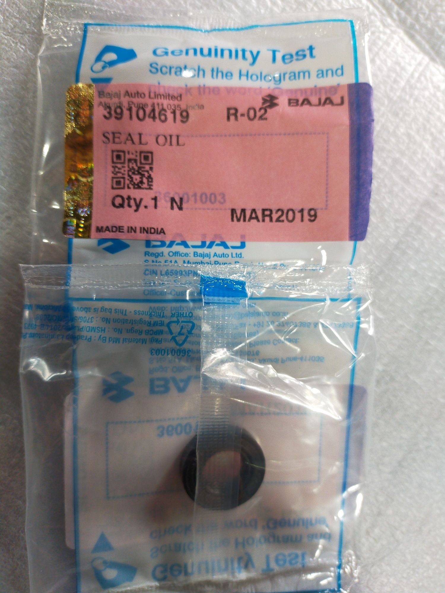 KAWASAKI Rouser 150NS 160NS 200NS RS200 CRANKCASE OIL SEAL 39104619-1 ...
