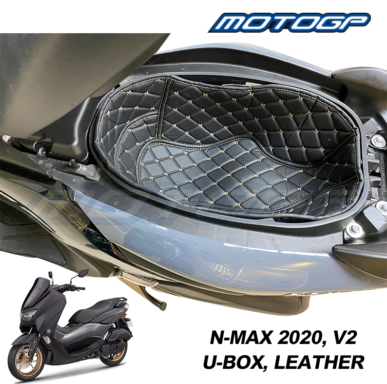 Moto Centre Yamaha Nmax v2 UBox Leather Cover Seat Cover Motorcycle ...
