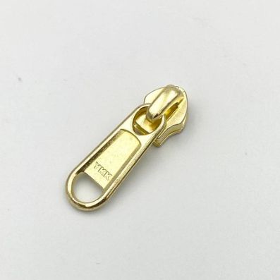 [10 PCS] Authentic YKK Metal Slider Zipper Size #3 #5 #8 #10 Gold ...