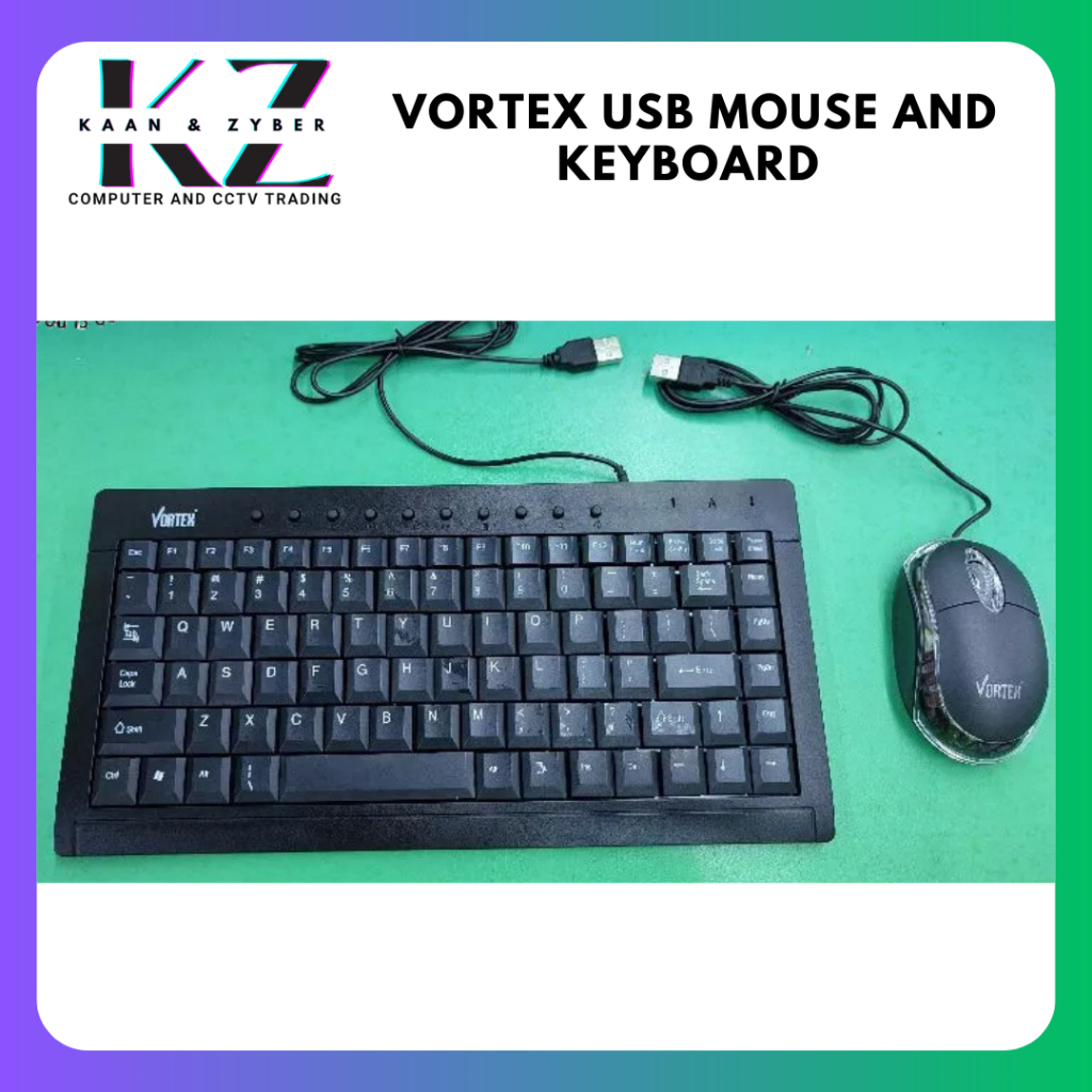 VORTEX USB MOUSE AND KEYBOARD COMBO V8660/V88 | Lazada PH