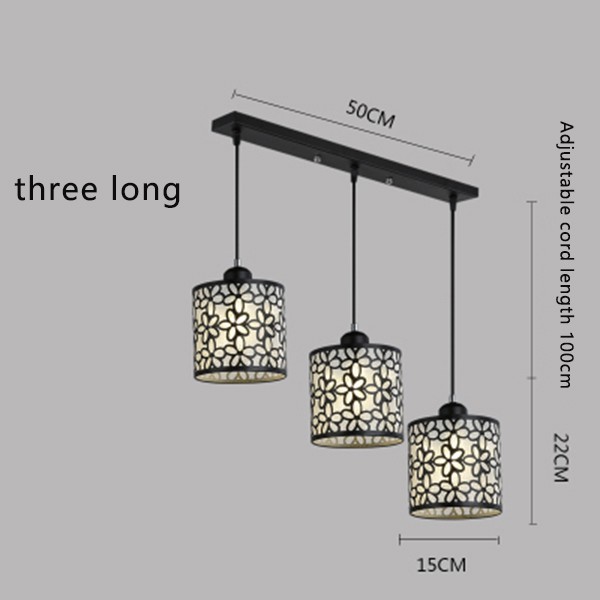 Drop Light Hanging Pendant Light Lamp Nordic Three Retro Creative ...